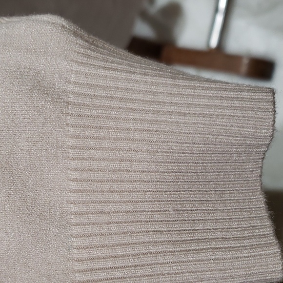 Aaeda | Sweaters | Nwt Aaeda Sweater Cardigan Beige With Black White ...